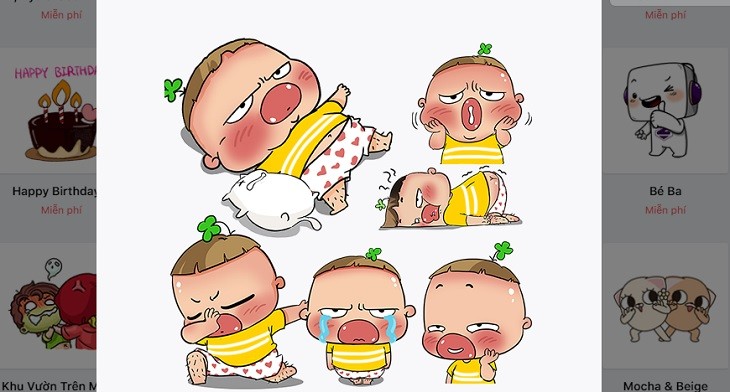 TẠO STICKER + STICKER MIỄN PHÍ - Thịnh Tony