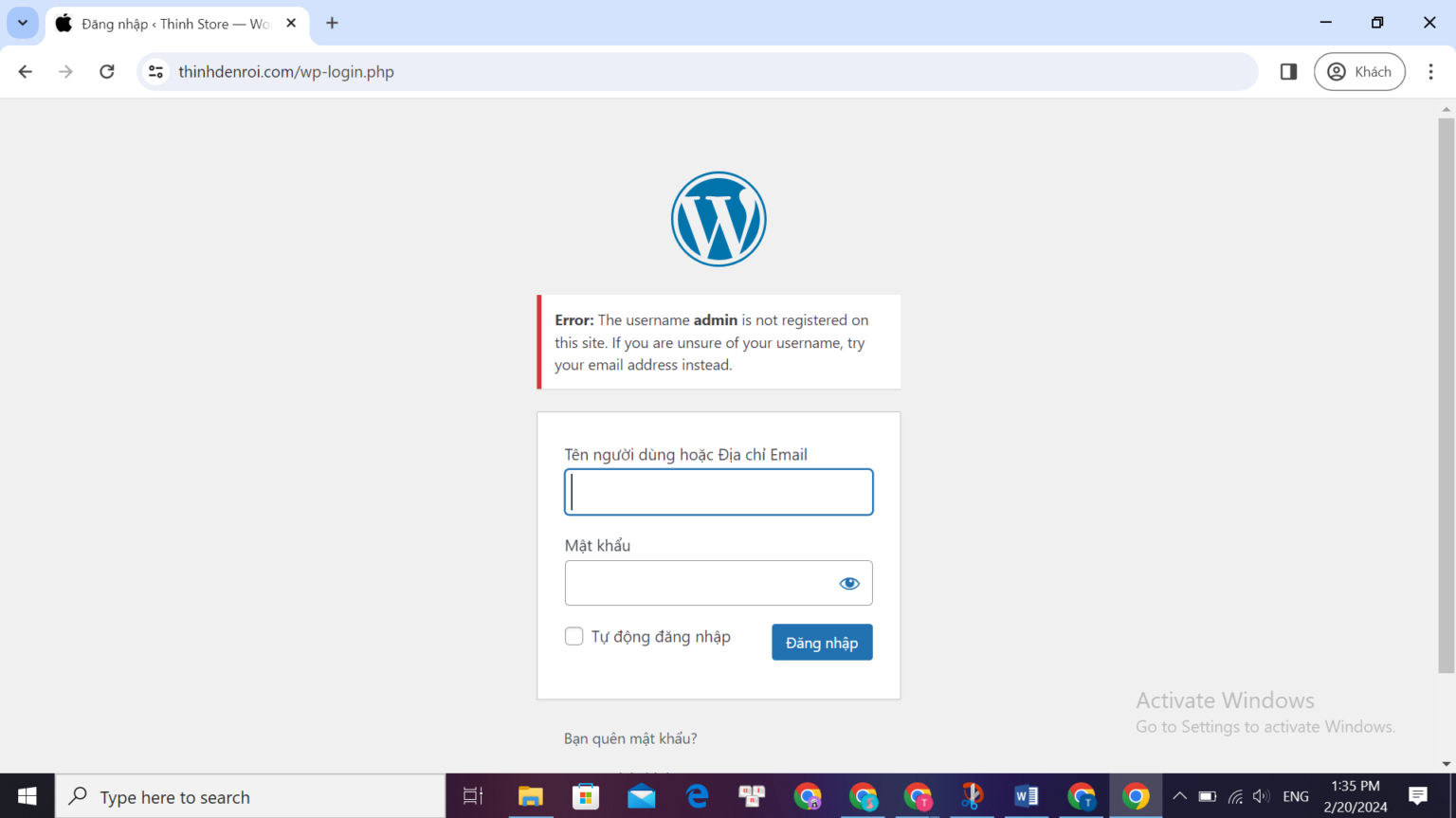 Cách đổi mật khẩu Admin WordPress trong Phpmyadmin