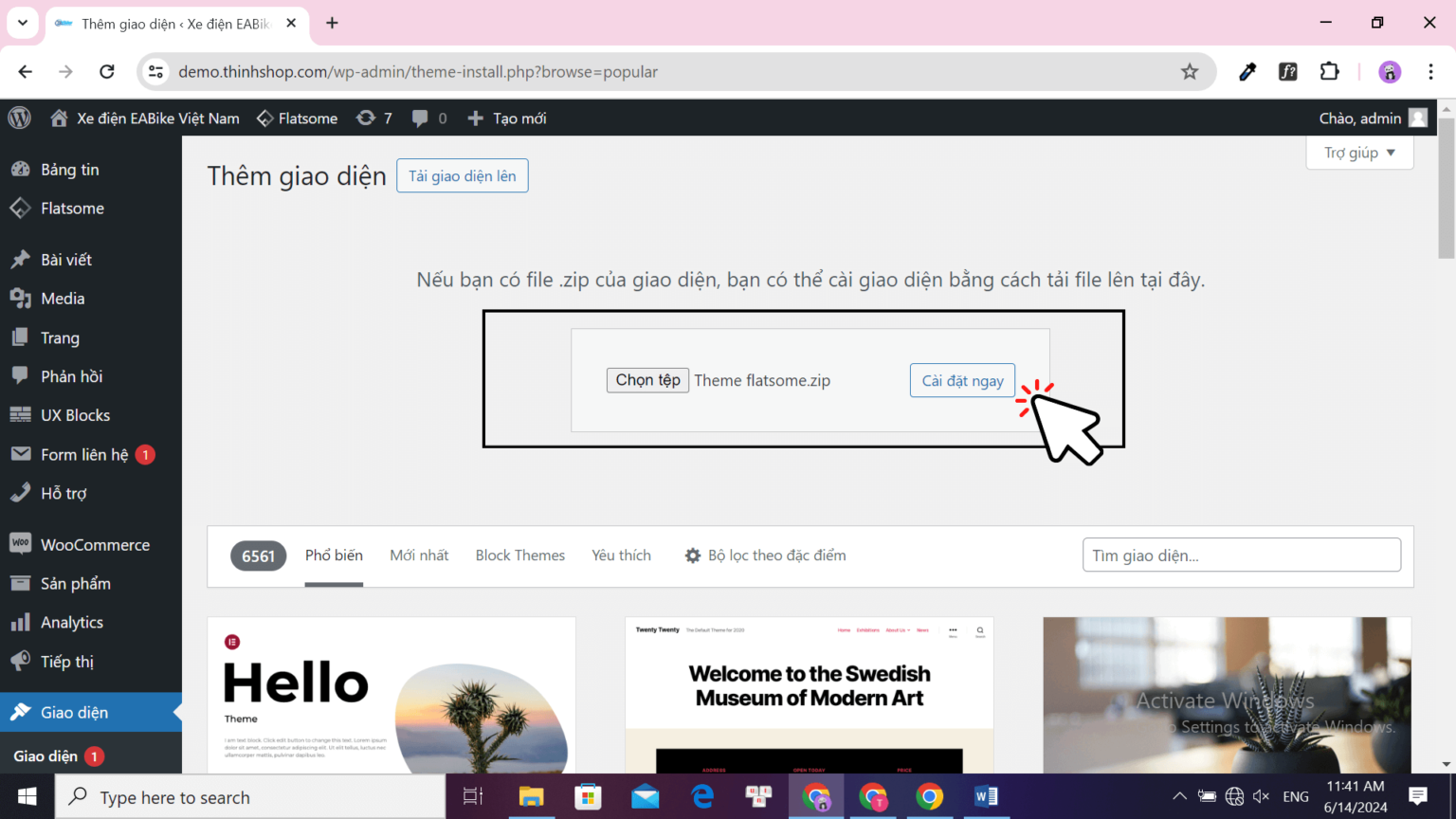 Hướng Dẫn Cách Cài Đặt Và Tùy Biến Theme Flatsome Dễ Dàng