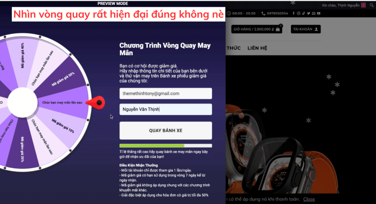 Cách Tạo Vòng Quay May Mắn Trên Website WordPress Dùng Plugin Coupon Wheel?