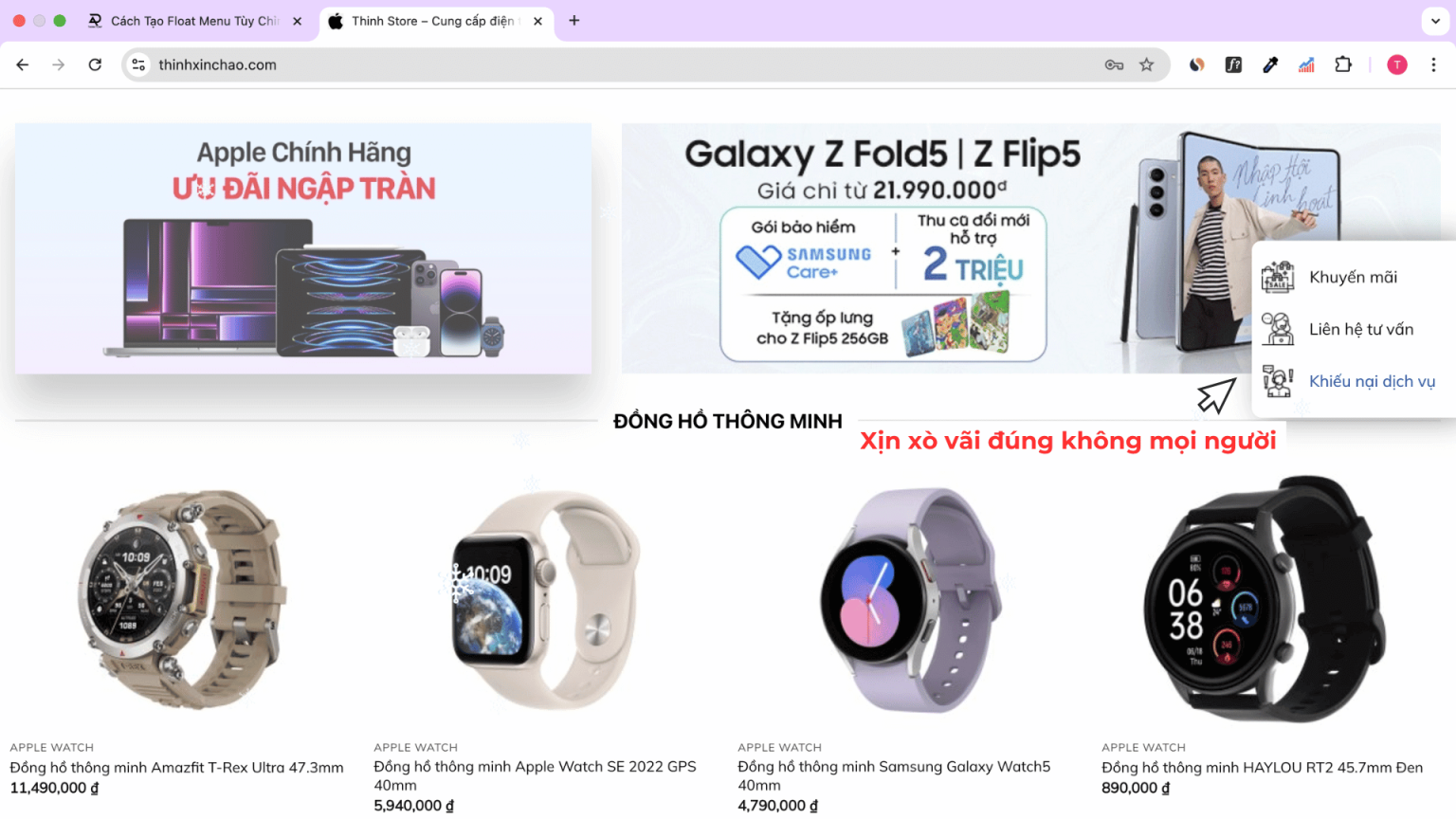 Cách Thêm Thanh Float Menu Chuyên Nghiệp Cho Wordpress Chỉ Trong Vài Phút?
