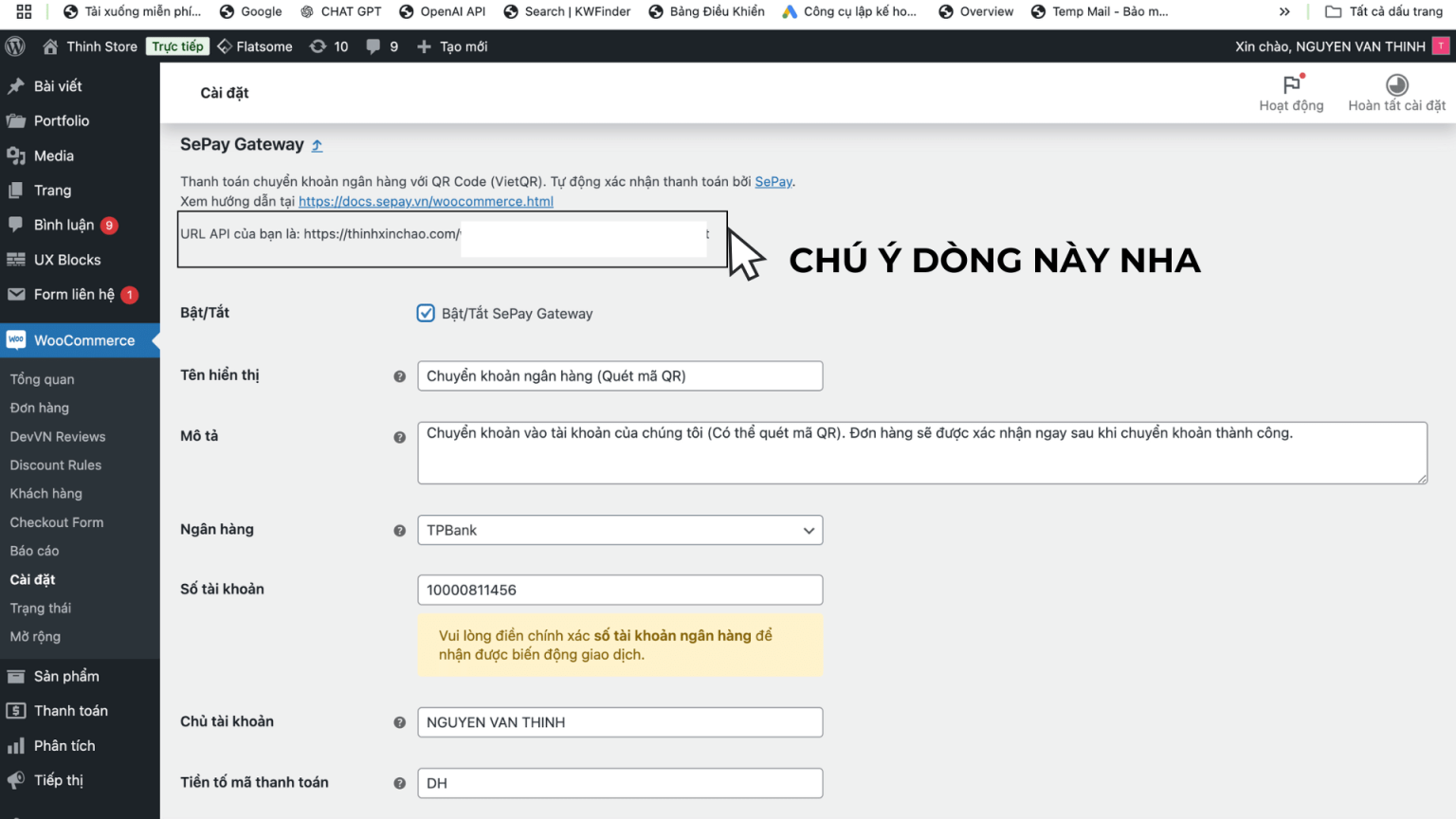 Hướng Dẫn Tích Hợp Thanh Toán QR Code Ngân Hàng Duyệt Đơn Tự Động Cho ...